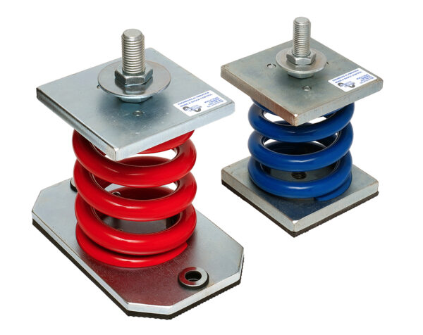 Open Spring Mountings for Vibration & Noise Isolation